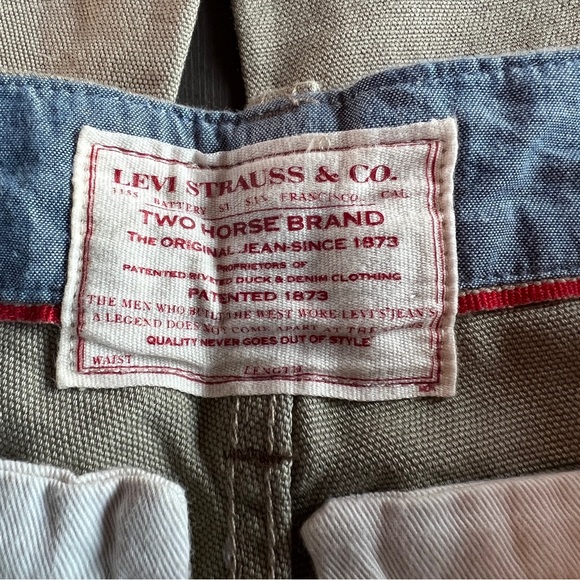 Levi's | Pants | Rare 20 Levis Two Horse Brand 511 Jeans Riding Details Oatmeal Color 36x34 ...